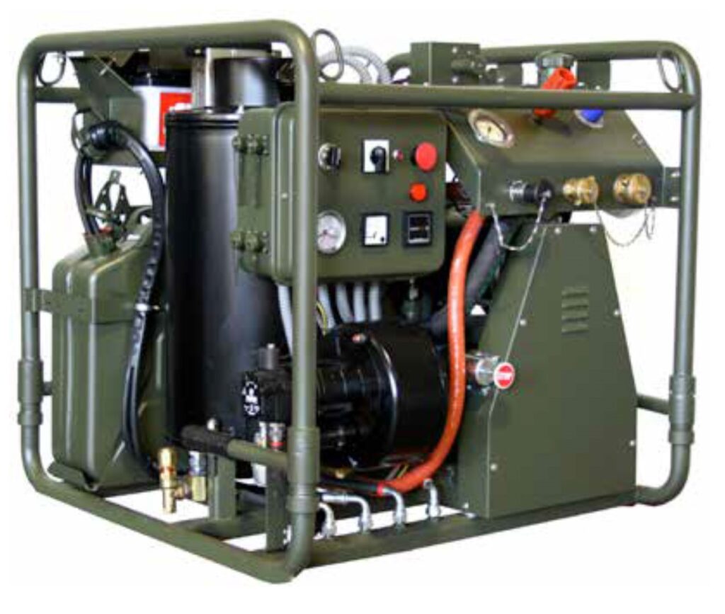 Система обеззараживания SANIJET C. 921 РХБ защита — CBRN Centre Kazakhstan